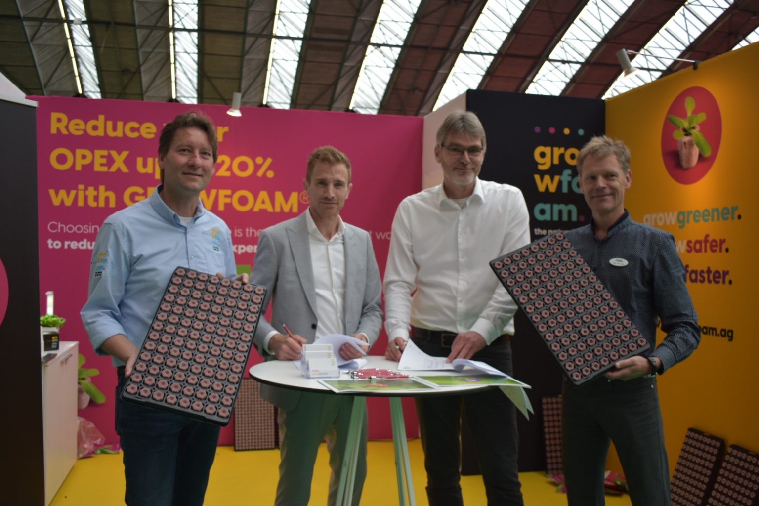 Jiffy Group et GrowFoam unissent leurs forces | Jiffy Group